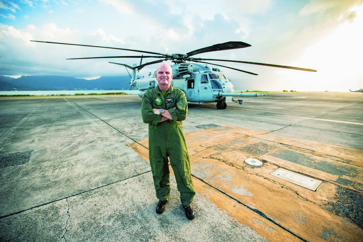 Presidential pilot: Lt. Col. Kevin G. Hunter ’99 – PC News