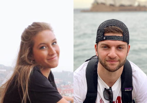 Colleges against COVID-19 – Chloe Jensen ’21 and Jack Oricoli ‘20