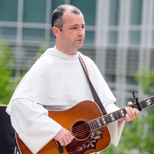 New Chaplain in Town: Rev. Justin Bolger, O.P.