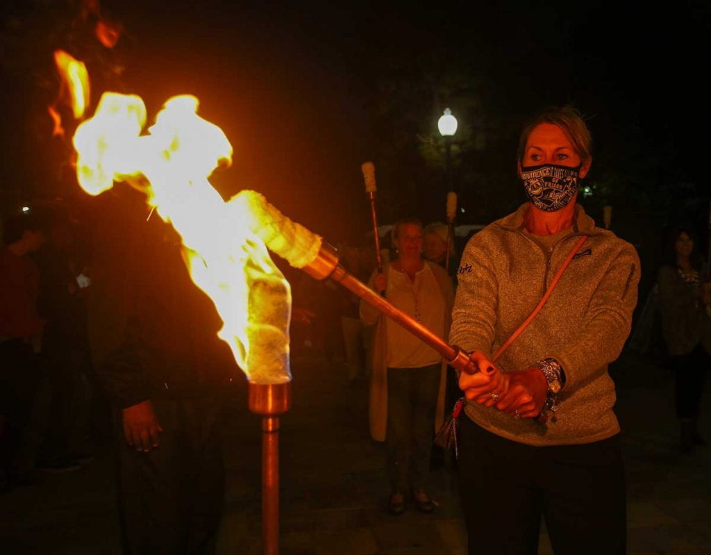 WaterFire honors 50 Years of Women at Providence College | News ...