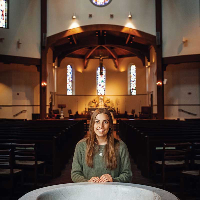 Service opportunity led Lydia Watson ’22 to a love of teaching – PC News