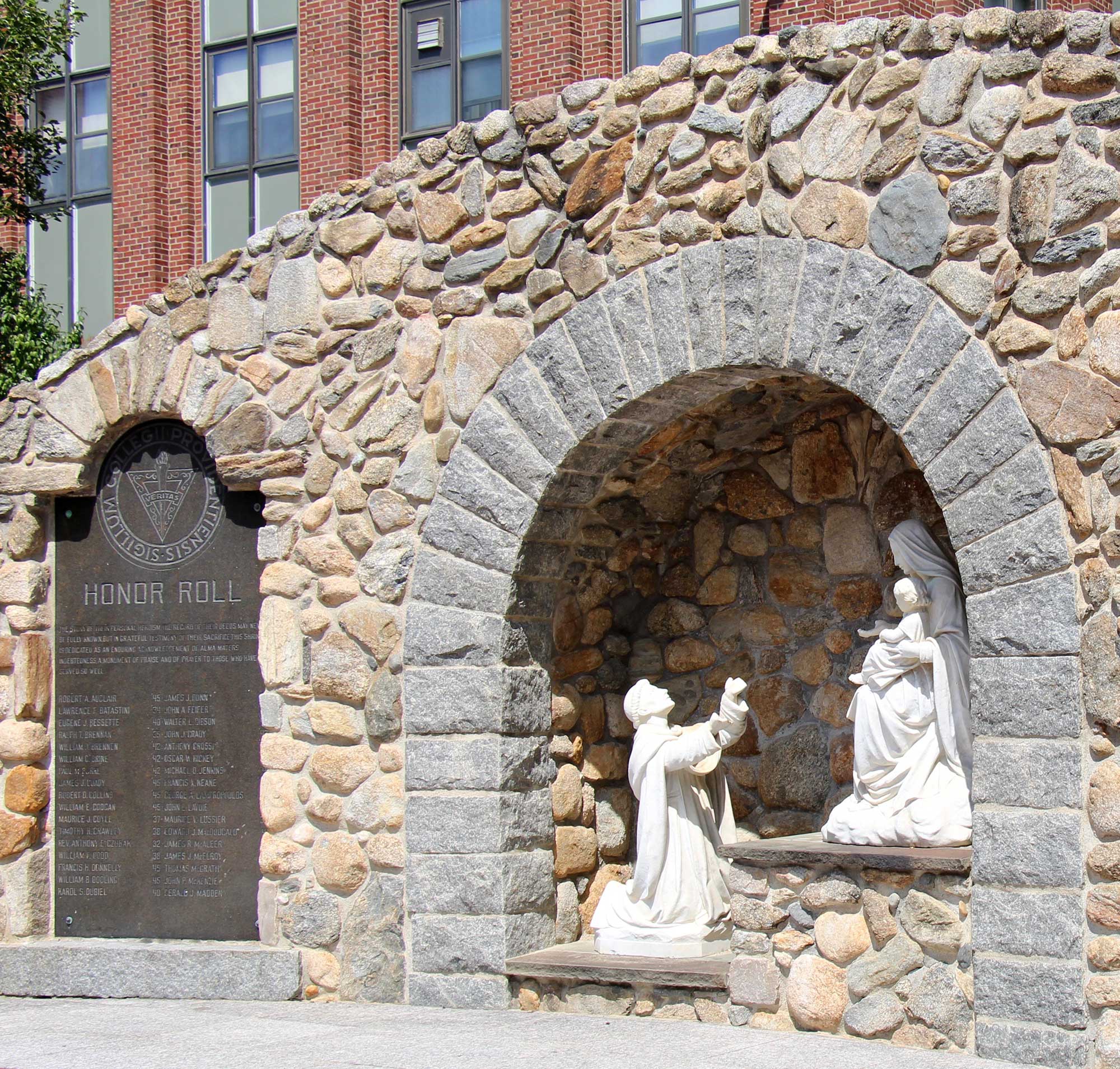 War Memorial Grotto served as a core of the College – PC News