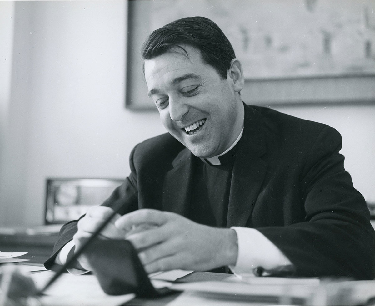 Remembering William P. Haas, Ph.D. '48, former college president | News ...
