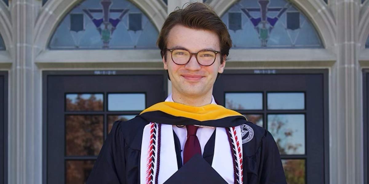 Computer scientist Cole Patno ’24 “never let anyone slip through the cracks”